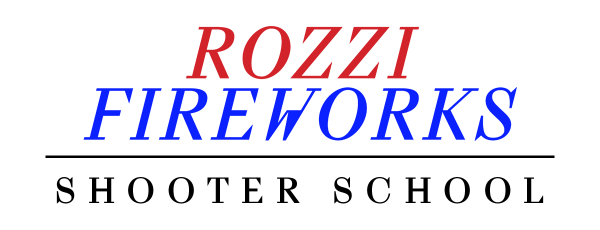 Rozzi Fireworks Shooter School Edit Logo | Rozzi Fireworks