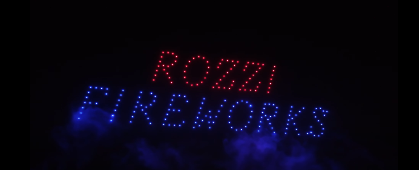 Rozzi Drone Logo | Rozzi Fireworks